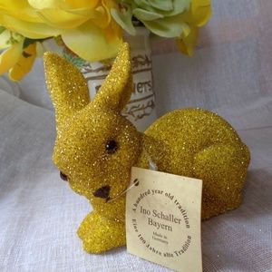 Ino Schaller | Holiday | Ino Schaller Bayern Beaded Bunny Rabbit Figure ...